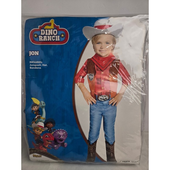 Spirit | Costumes | Spirit Halloween Dino Ranch Jon Costume Toddler 34t ...